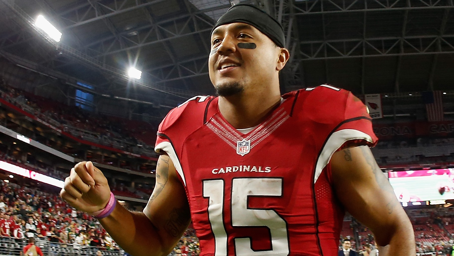 WATCH: Michael Floyd Catches Deflected Throw for TD