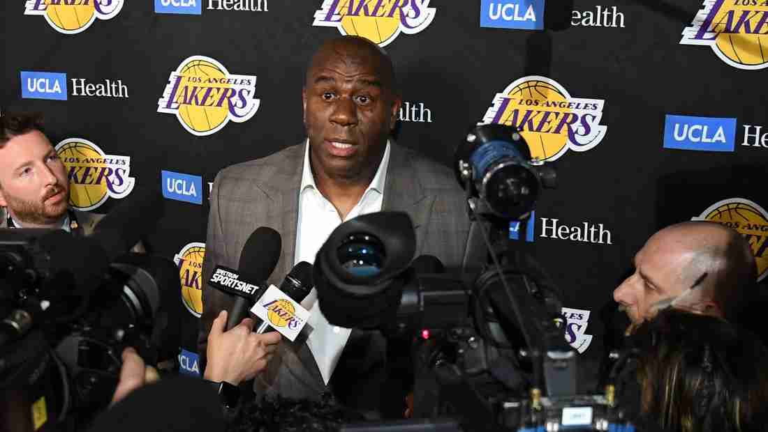 Lakers Legend Magic Johnson Talks Kobe Bryant's Death, Astros Scandal