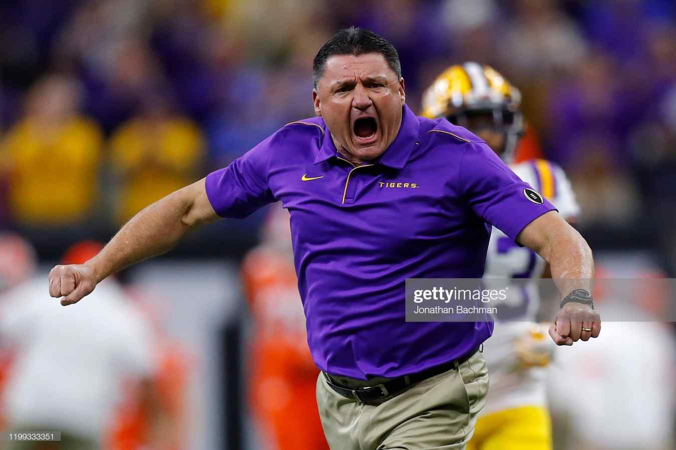 Former LSU Coach Ed Orgeron: College Football Coaching Return.