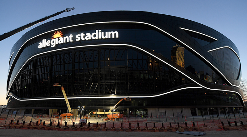 Grass Being Installed at Raiders' Allegiant Stadium [LOOK]