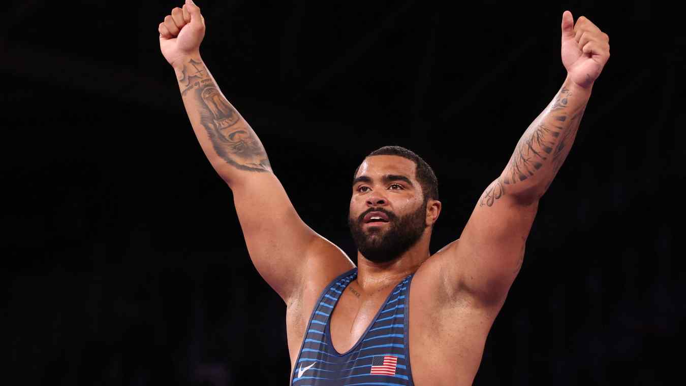 Gable Steveson Bills Reach Out To Wrestling Gold Medalist