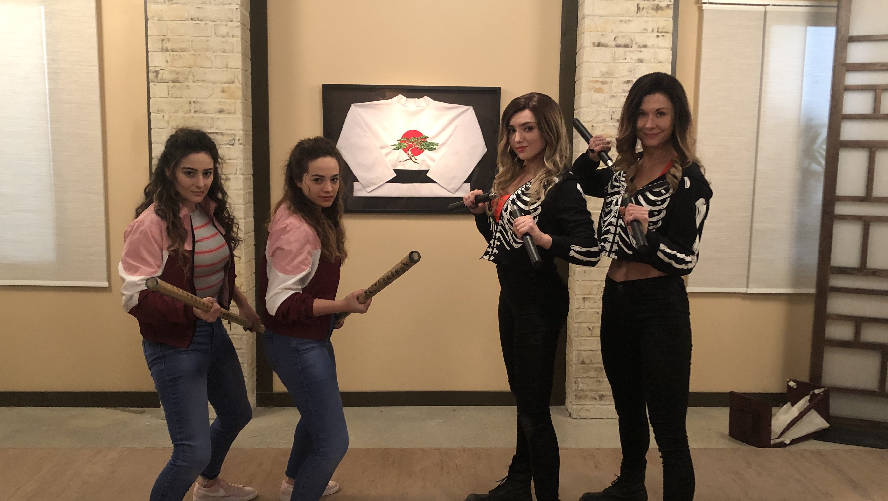 Cobra Kai Stunt Performers Dish On Choreography Cast Cobra Kai Stunt Performers Dish On Choreography Cast