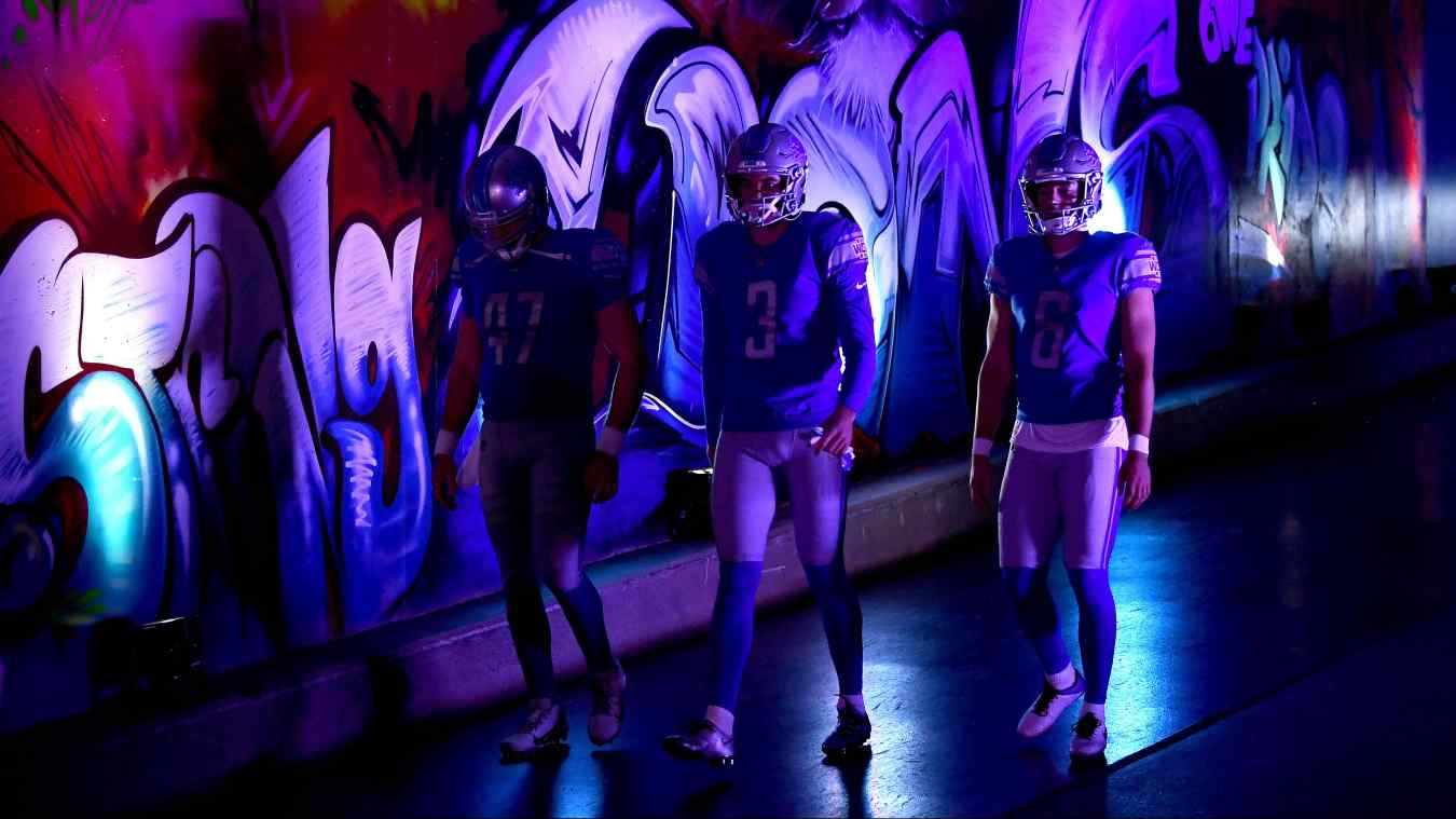 Riley Patterson Loves Lions Teammates, Kicking in Detroit