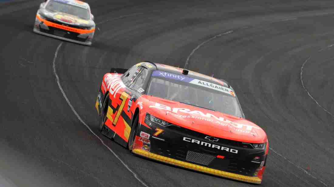 Justin Allgaier Unveils Dale Earnhardt Tribute Scheme