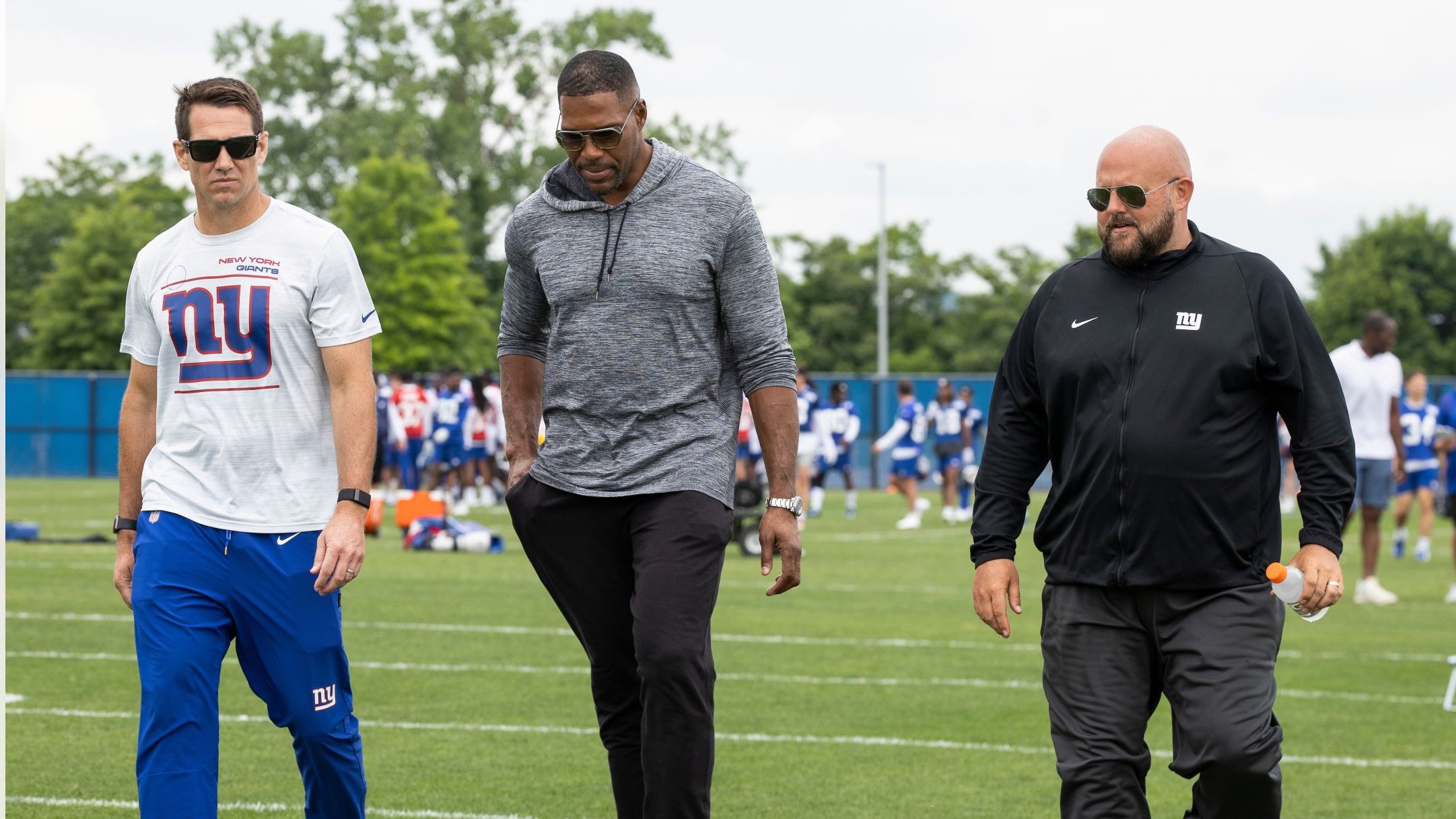 Giants Legend Michael Strahan 'Encouraged' By Team's New Direction