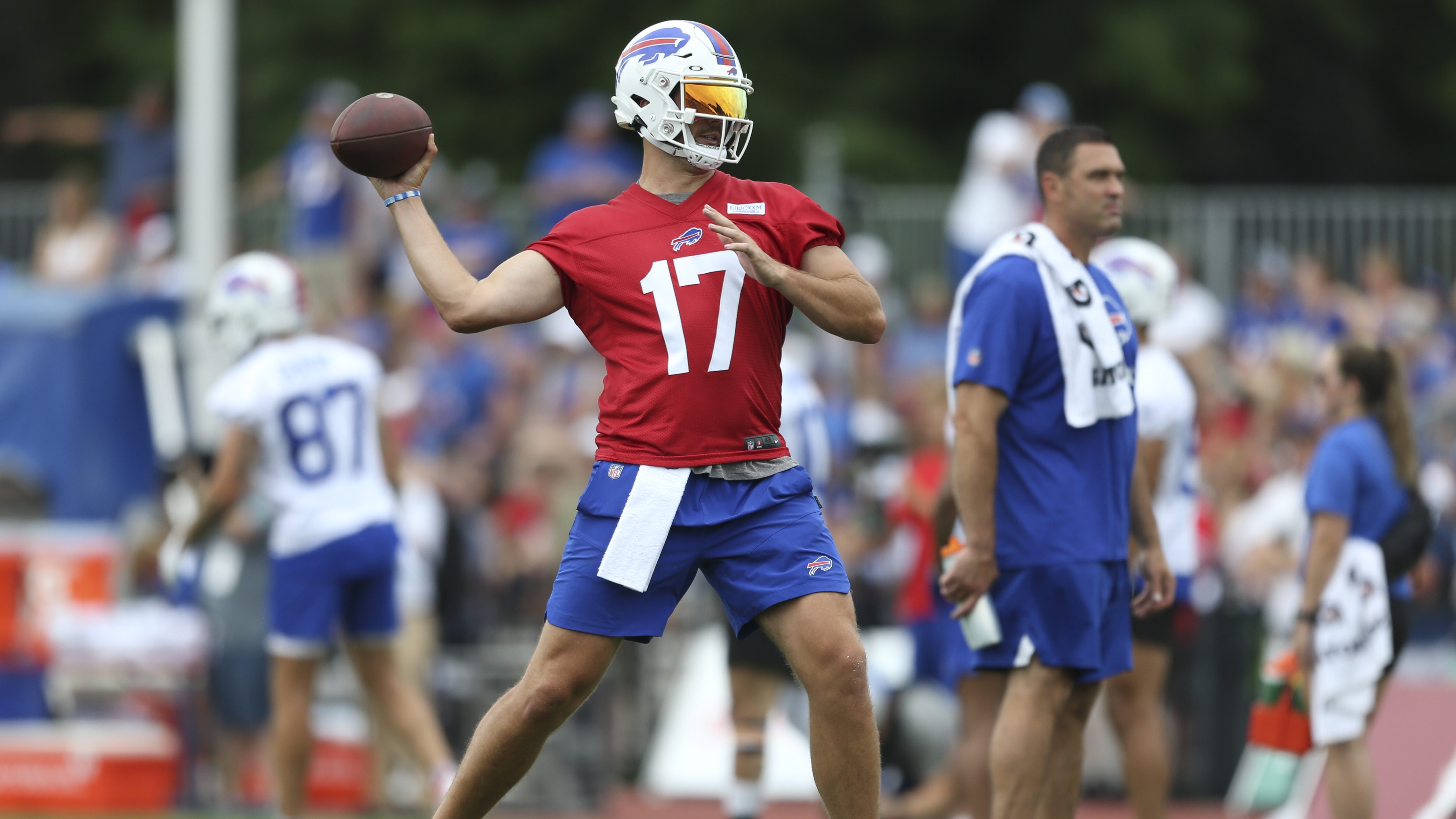 Bills' Josh Allen Breaks Silence on Scuffle With Teammate