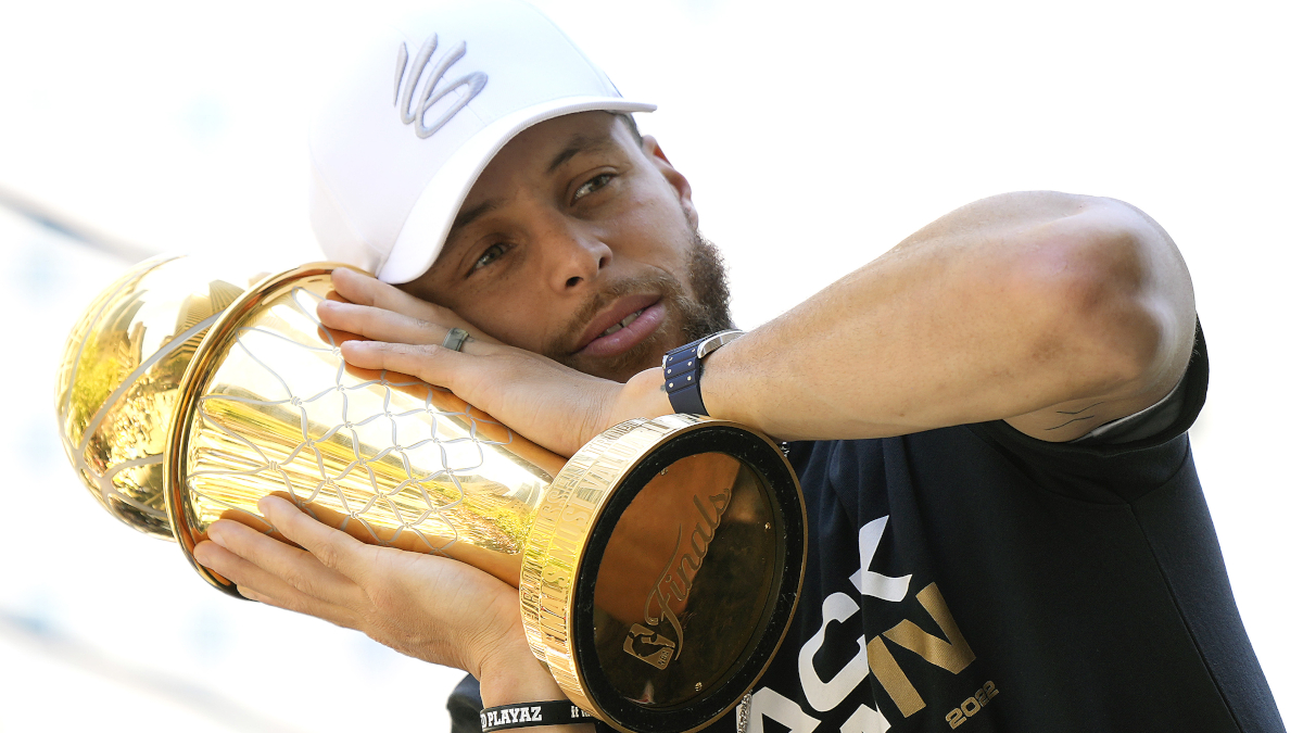 Steph Curry's 'Night, Night' Pose Hits NBA 2K23