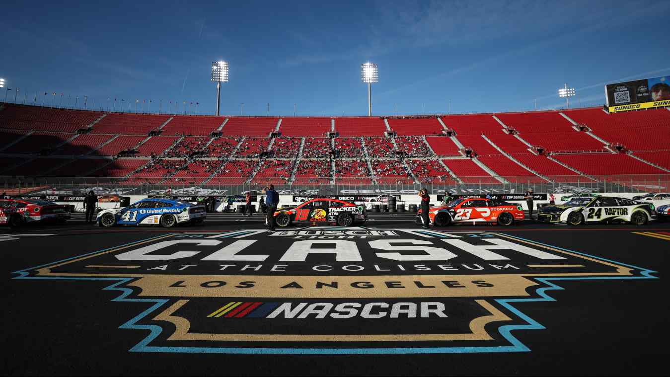 NASCAR's Drivers Voice Support for LA Memorial Coliseum