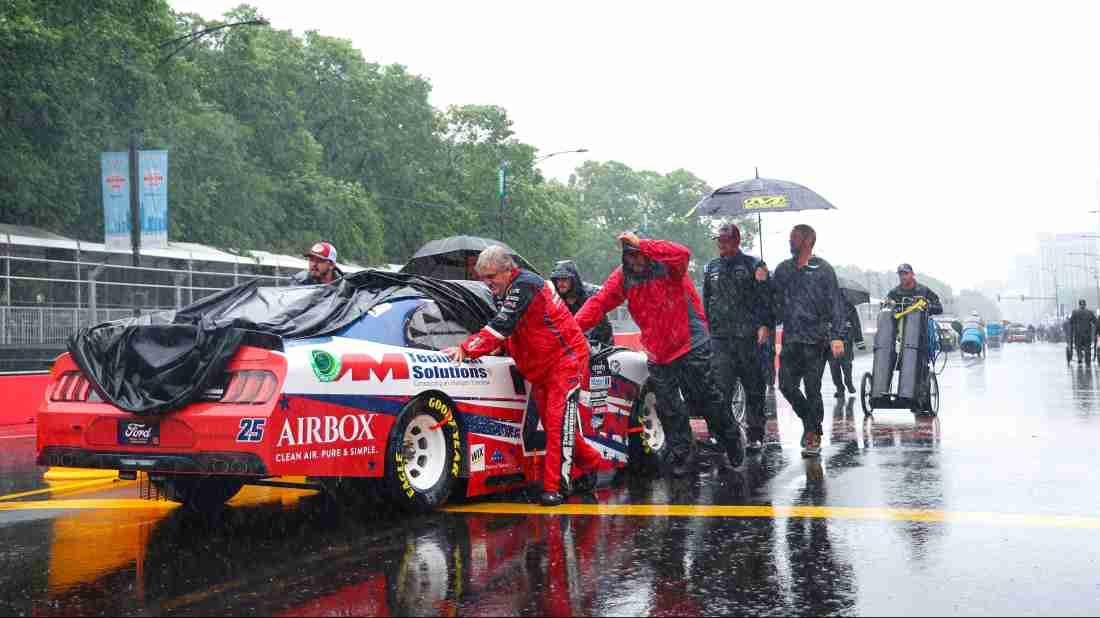 Historic Rainfall Disrupts NASCAR's Chicago Weekend