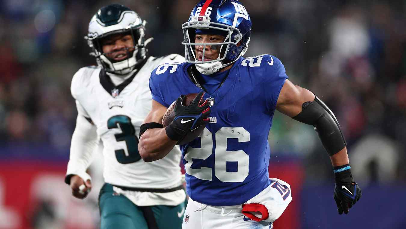 Saquon Barkley Had 4-Word Message for Eagles Draft Pick Will Shipley