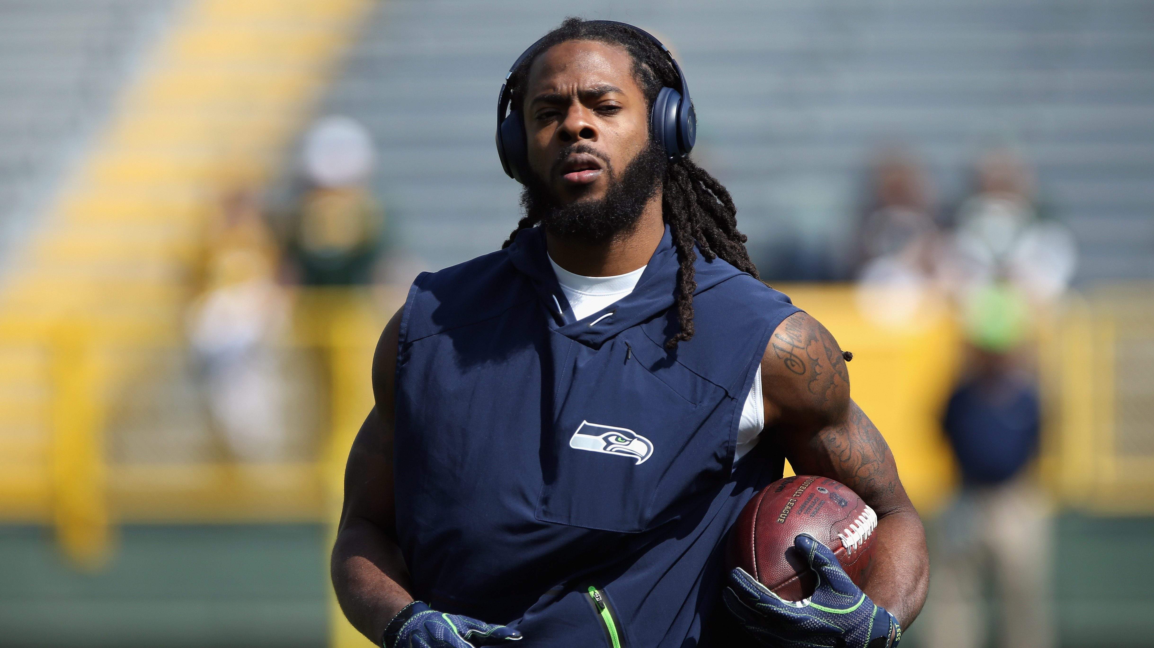 Seahawks Legend Richard Sherman Blasts Quarterback Draft Pick - Heavy ...