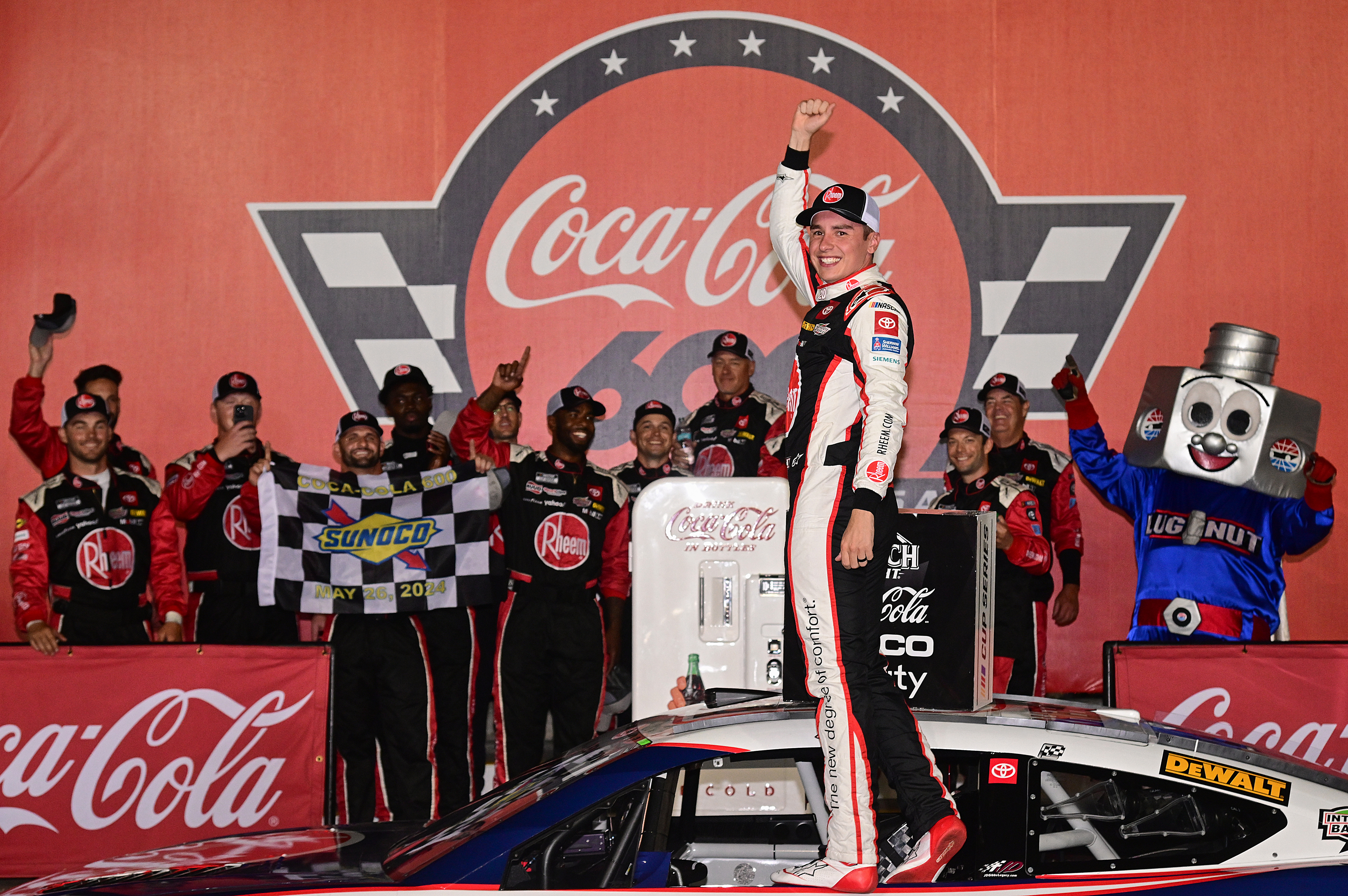 Rain Delay Left Larson & Keselowski Disappointed, Bell Winner