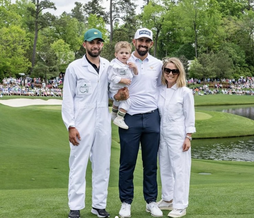 Golfer Matthieu Pavon Posts Rare Photo of Son With Wife Melissa