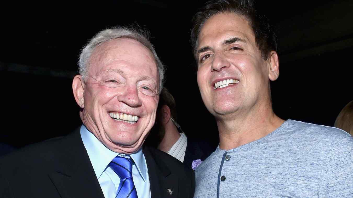 Hot Mic Catches Mark Cuban's Message on Cowboys Jerry Jones - Heavy.com