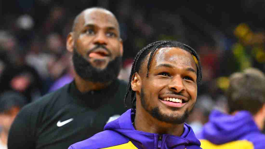 Bronny Holds Ground Against LeBron Rival in G League Showdown - Heavy ...