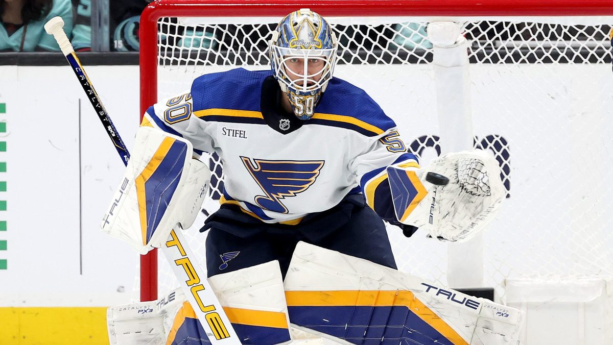 Trade Pitch Has Oilers Acquiring Jordan Binnington From Blues
