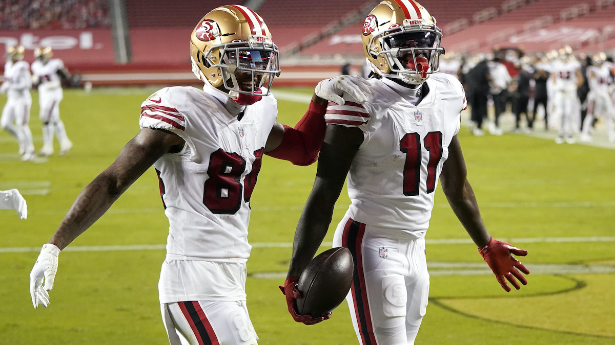 Desperate 49ers Trade Pitch Ships $120 Million WR to Patriots For Ex ...