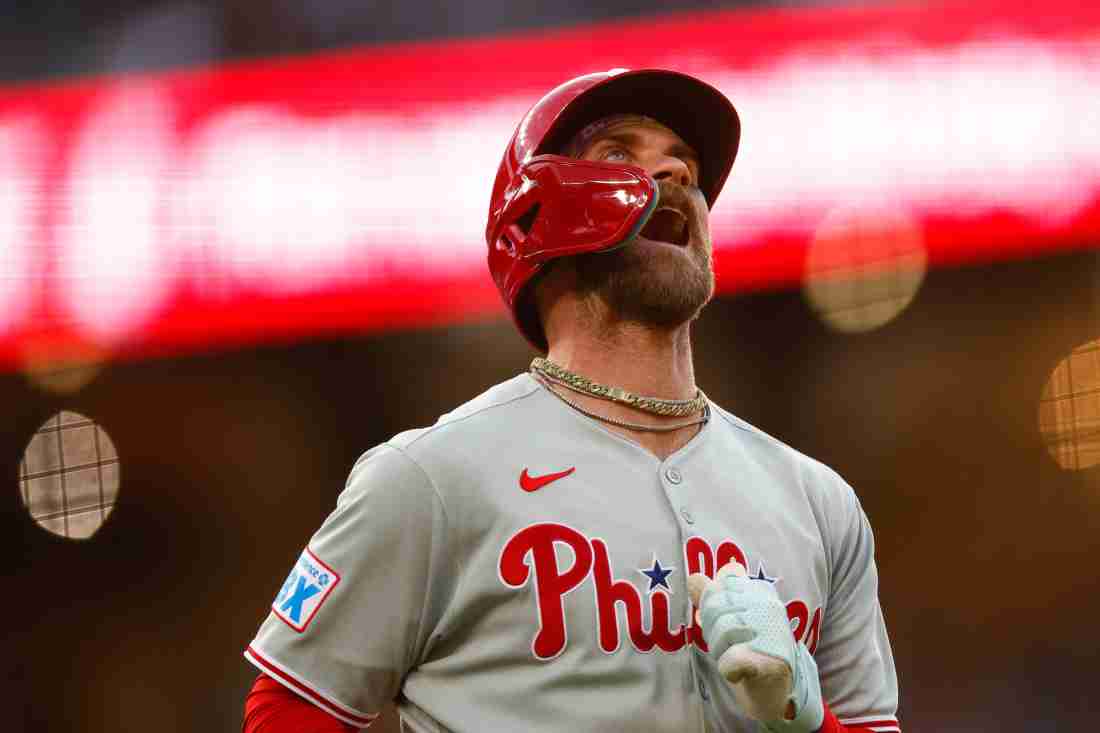 Phillies Get Good News on Bryce Harper Injury After Scare - HEAVY