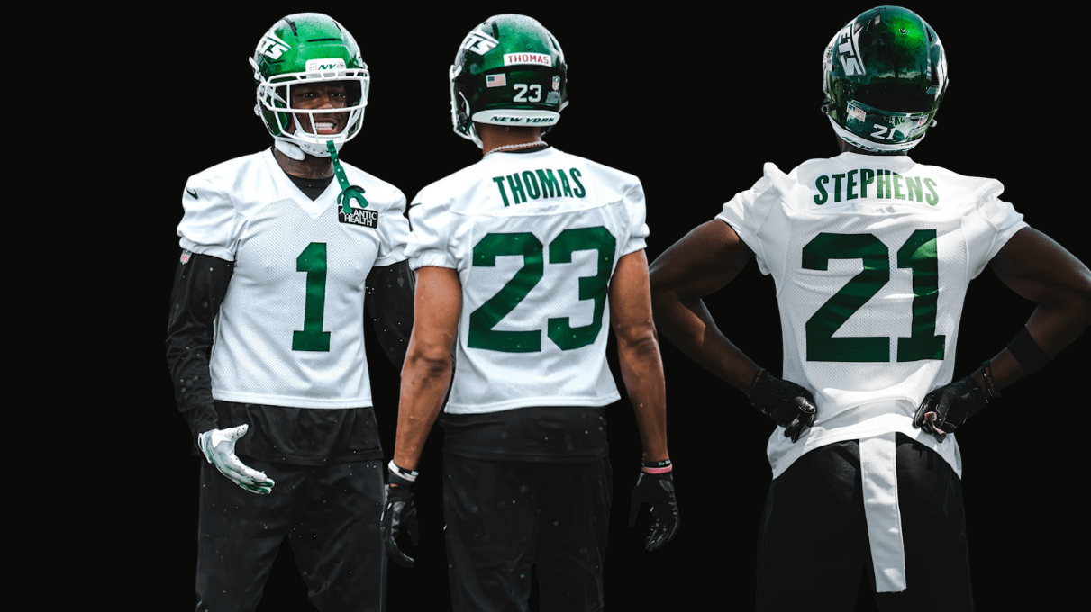 Jets CB Azareye'h Thomas Trying to Steal Brandon Stephens' Gig