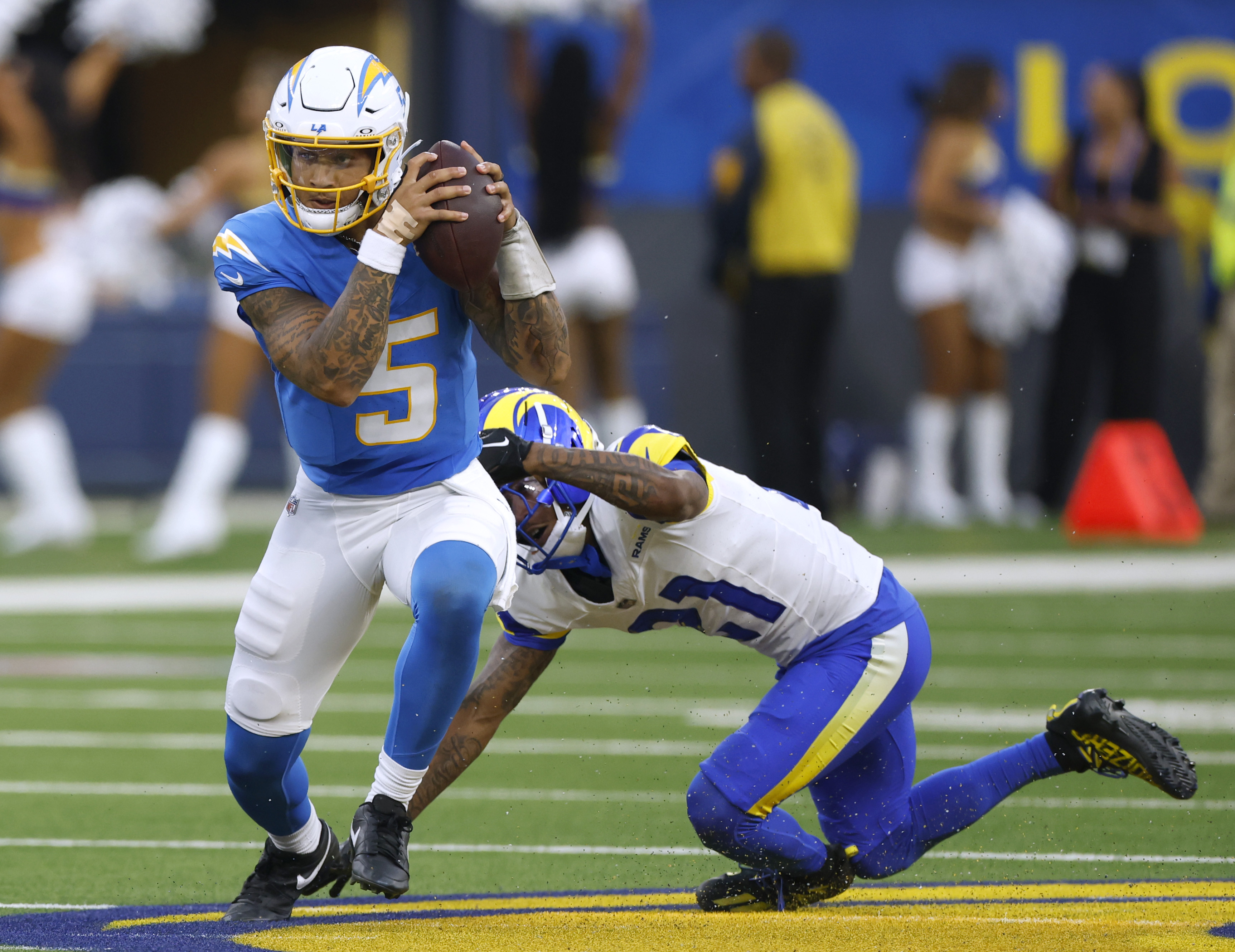 Chargers $2 Million Quarterback Signing Shares Goals For Season