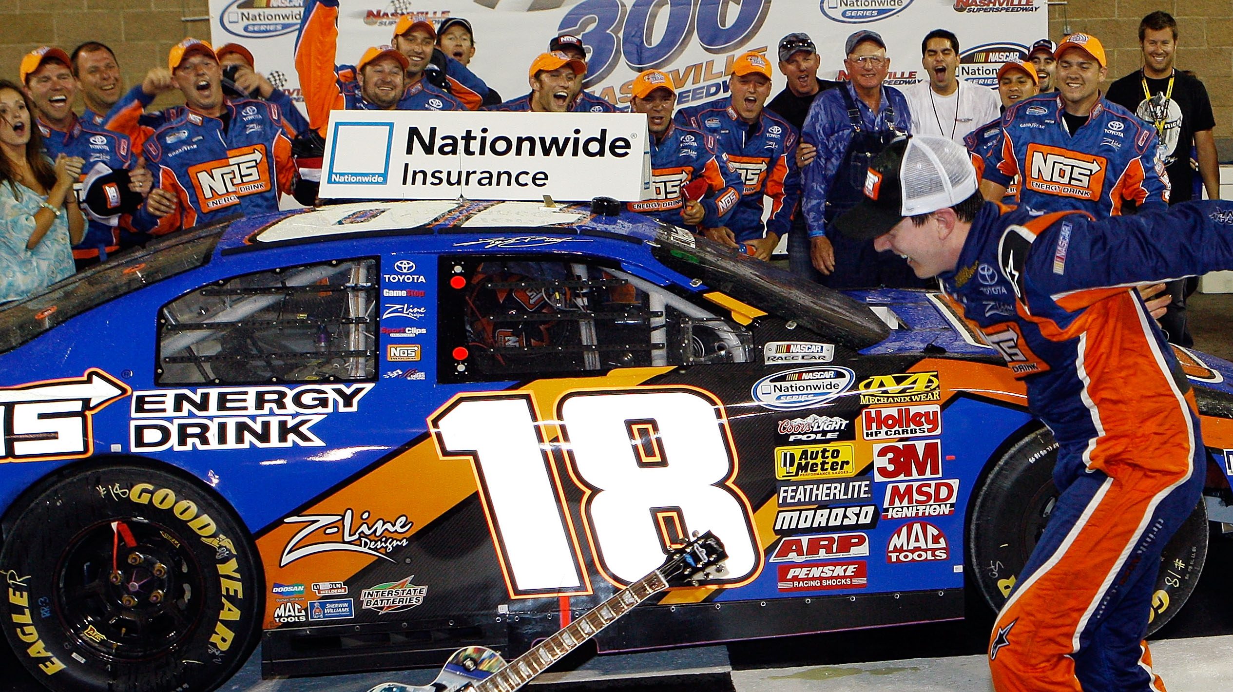 NASCAR Has Seen Drama on Victory Lane Before