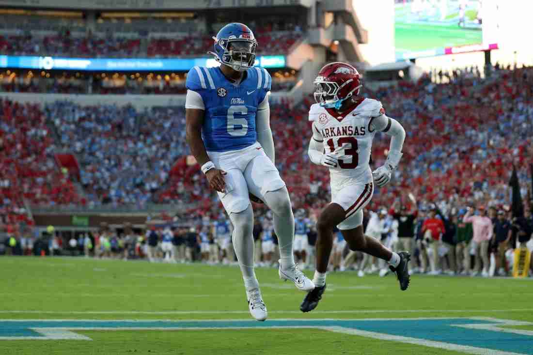 Ole Miss QB Trinidad Chambliss went from D-II champ to SEC Star