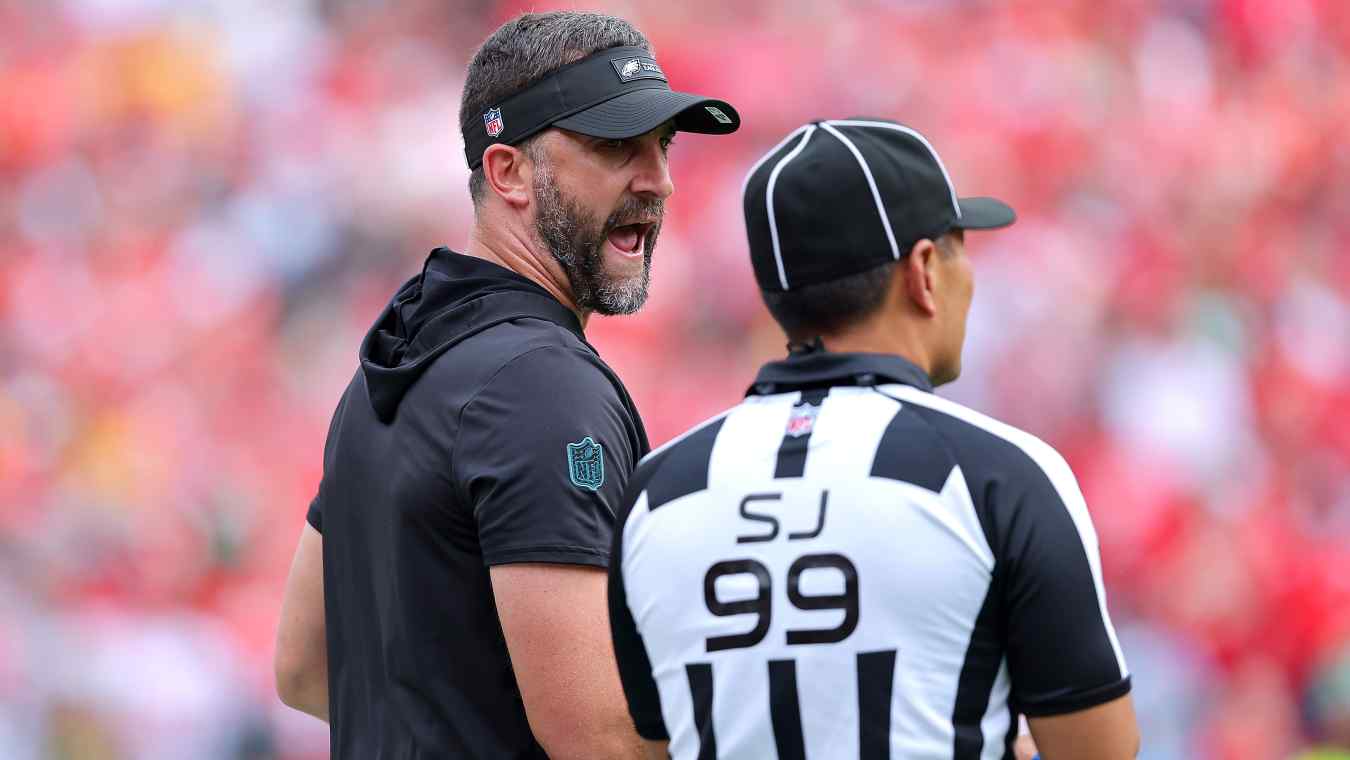 Eagles HC Nick Sirianni Separated From Officials In Argument