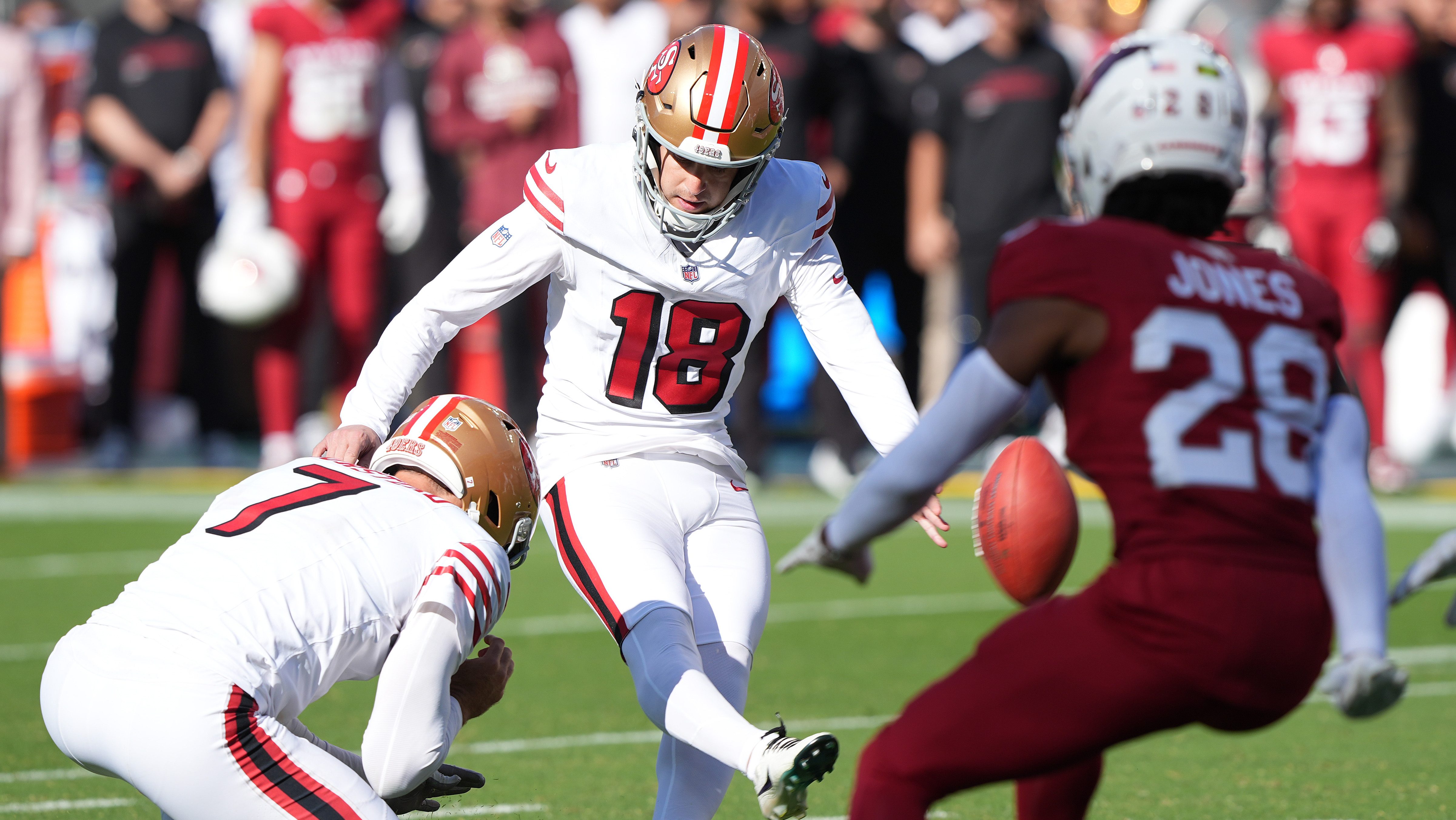 New 49ers Kicker Reveals Why He Talked Trash To Cardinals