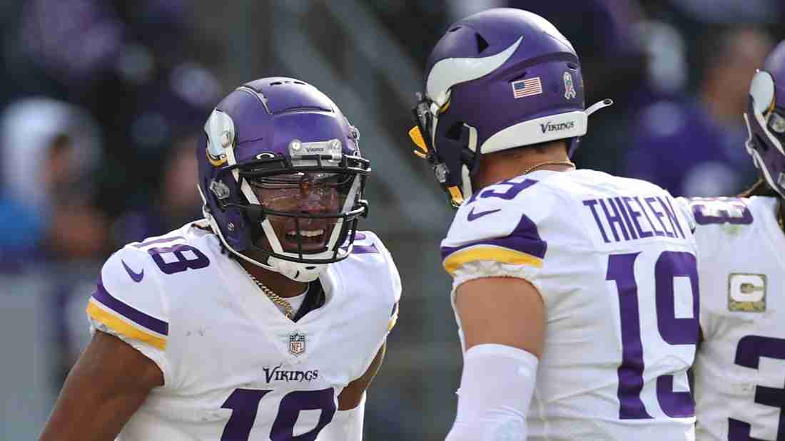 Vikings' Adam Thielen Opens Up on Justin Jefferson Relationship