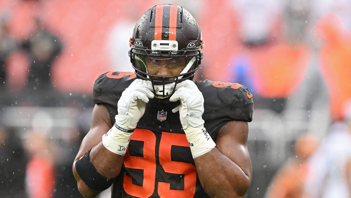 Browns Star Myles Garrett Defends His Comments After Win