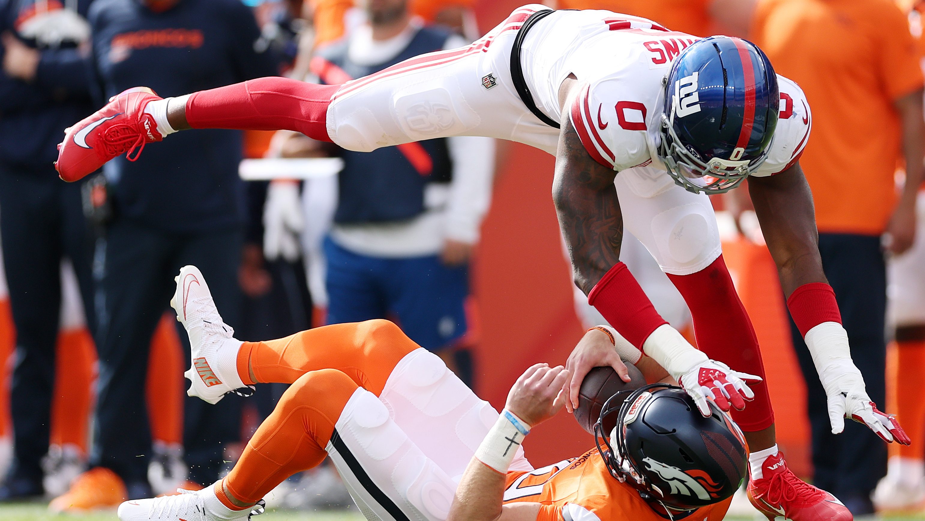 Brian Burns, Dexter Lawrence Question Giants' Play Calling