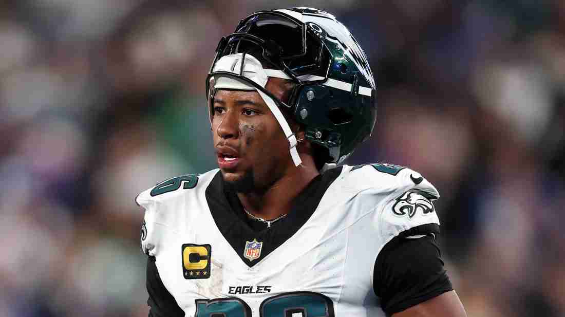 Eagles' Saquon Barkley, Tank Bigsby Slighted On NFL Rushing Duo List