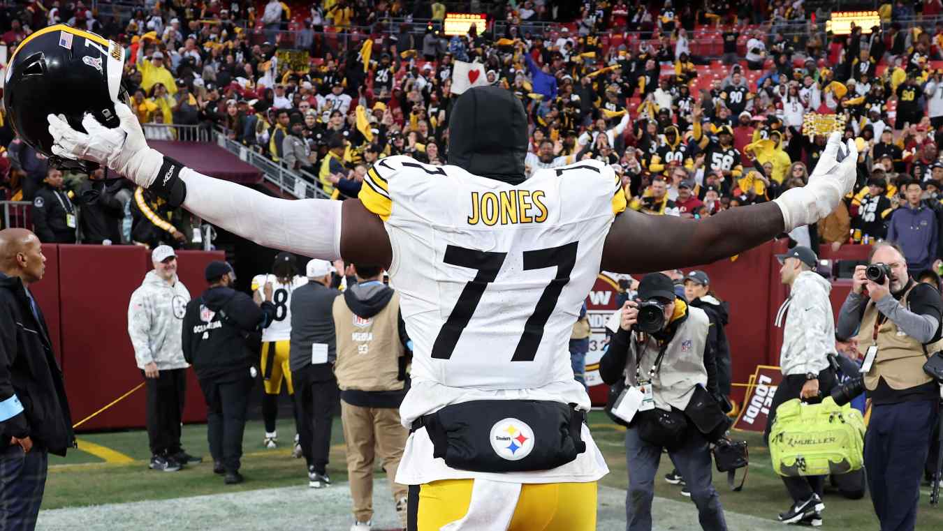 Steelers' Broderick Jones Shares Update on Injury Ahead of Bengals Game