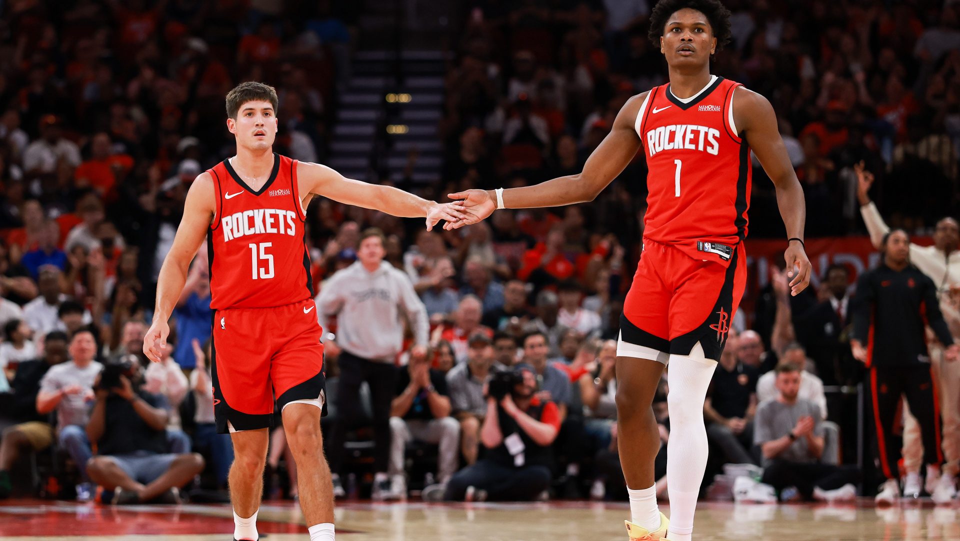 Amen Thompson Warns Reed Sheppard After Rockets Win