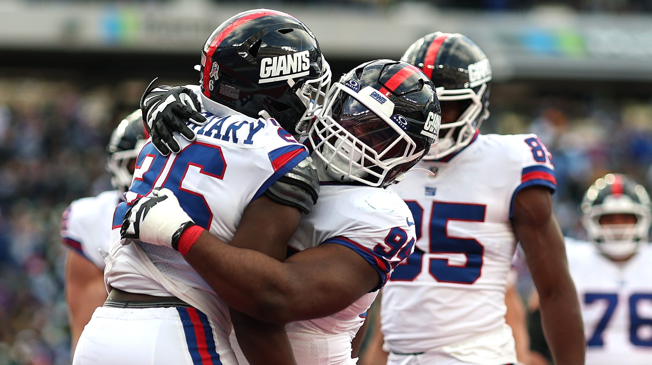 Giants Head to Detroit Short-Handed With Multiple Starters Sidelined