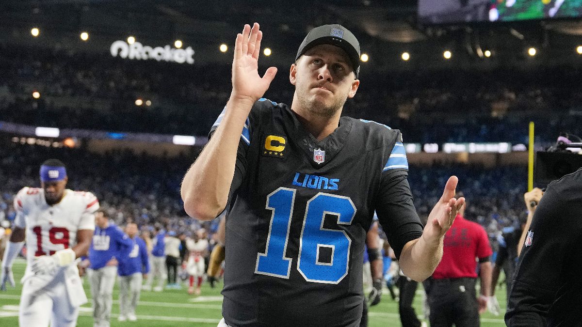 Lions QB Jared Goff Makes NFL History Against Giants