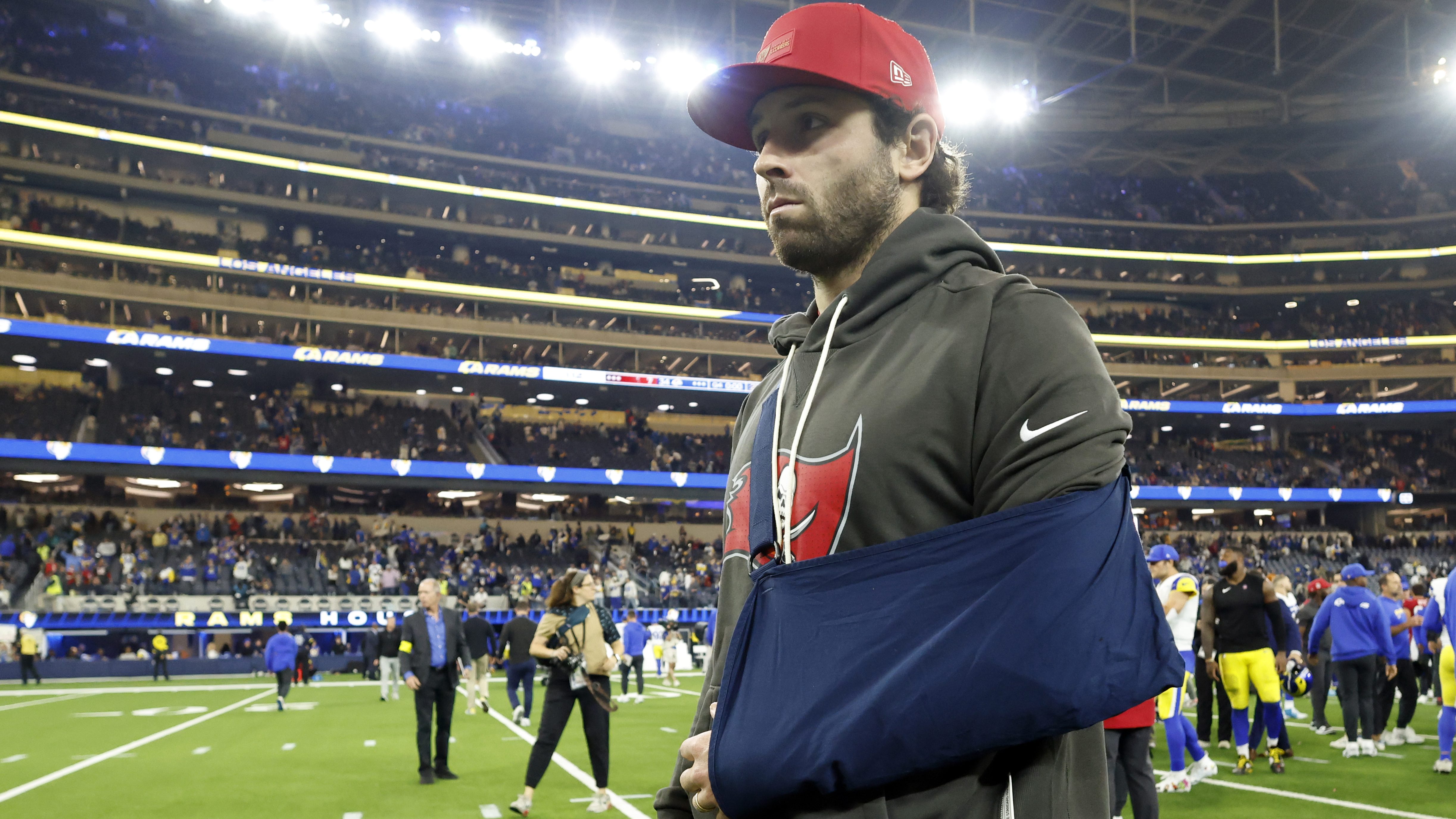 Bucs QB Baker Mayfield Could 'Miss Time' After Injury in Week 12