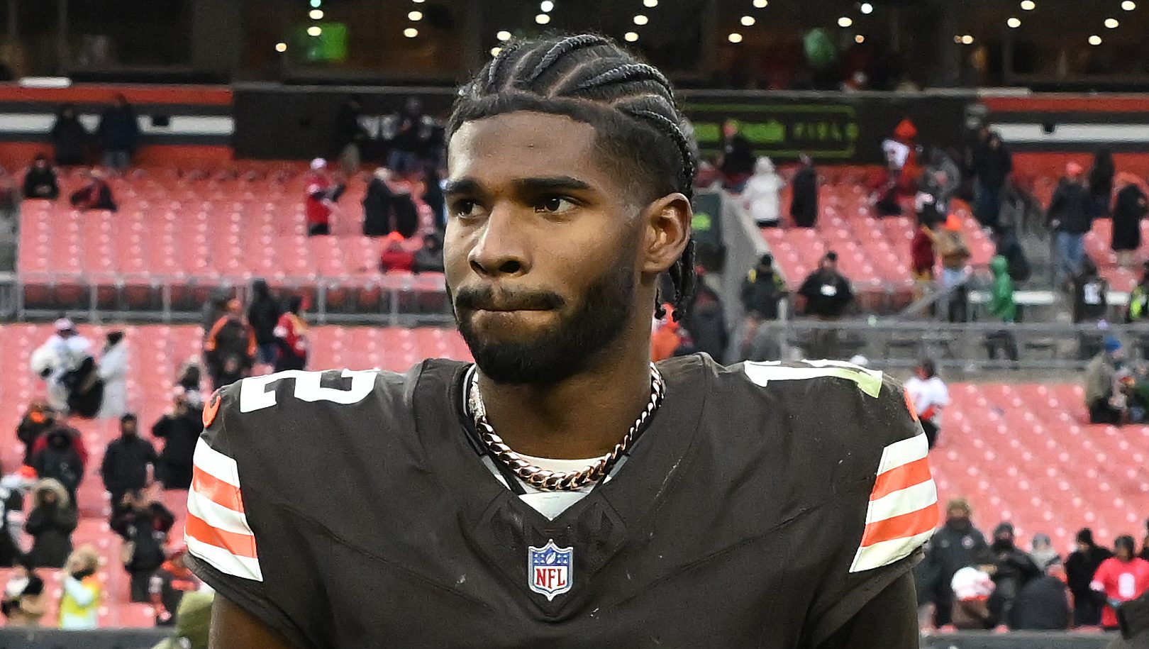 Browns WR Jerry Jeudy Had 2-Word Message for Shedeur Sanders During Loss