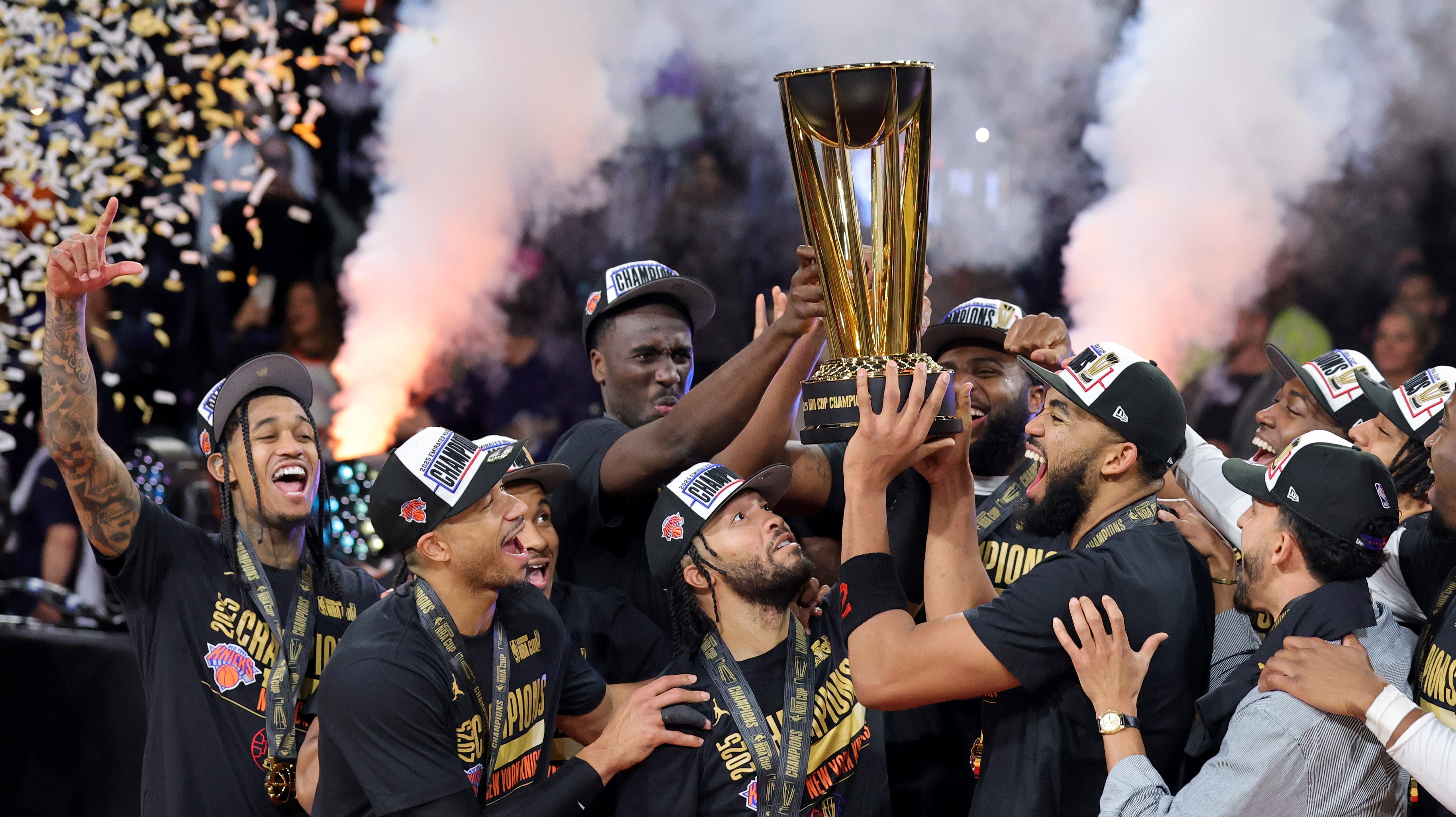 Knicks Make Surprising Decision After Winning NBA Cup - Heavy Sports