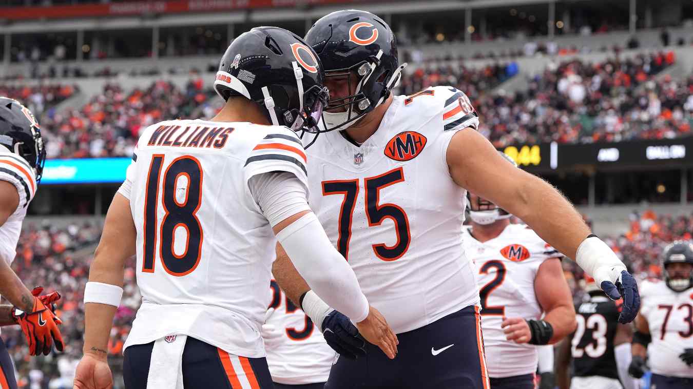 Bears' Offensive Tackle Ozzy Trapilo Set to Miss Contest vs. Lions