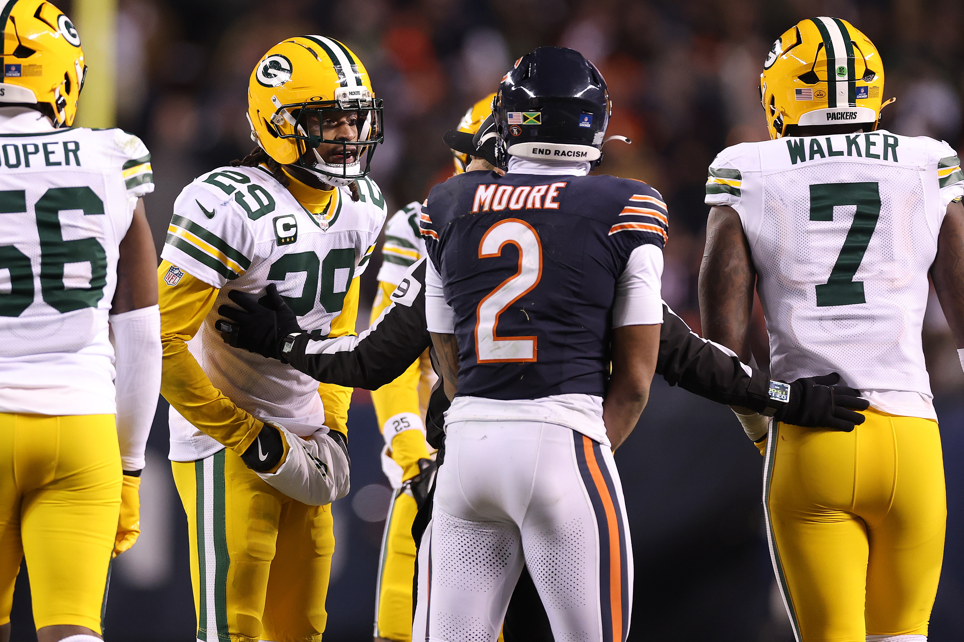 Packers' Xavier McKinney Calls Bears' HC Ben Johnson a Troll