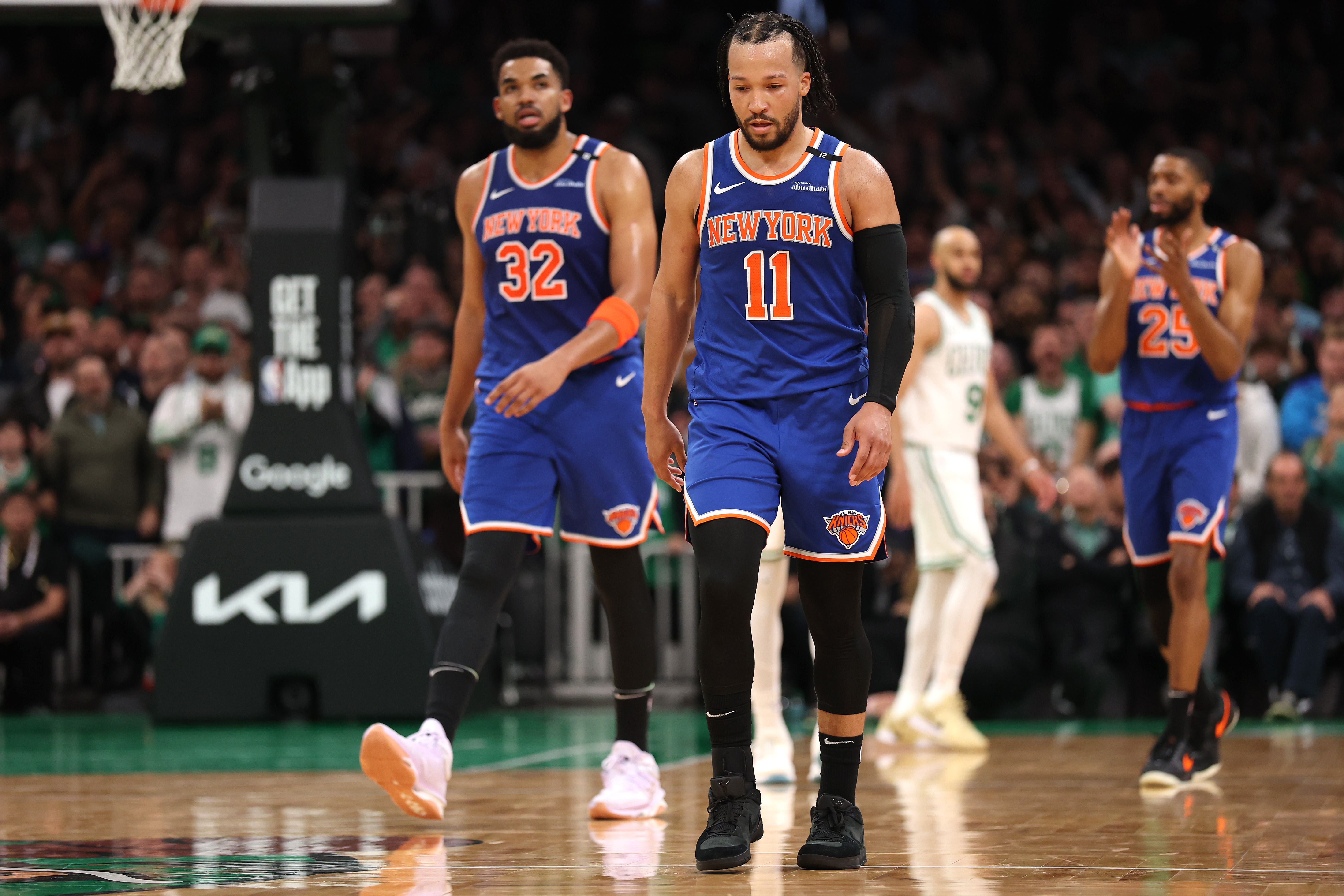 Jalen Brunson Reacts To A Tough Loss For The Knicks