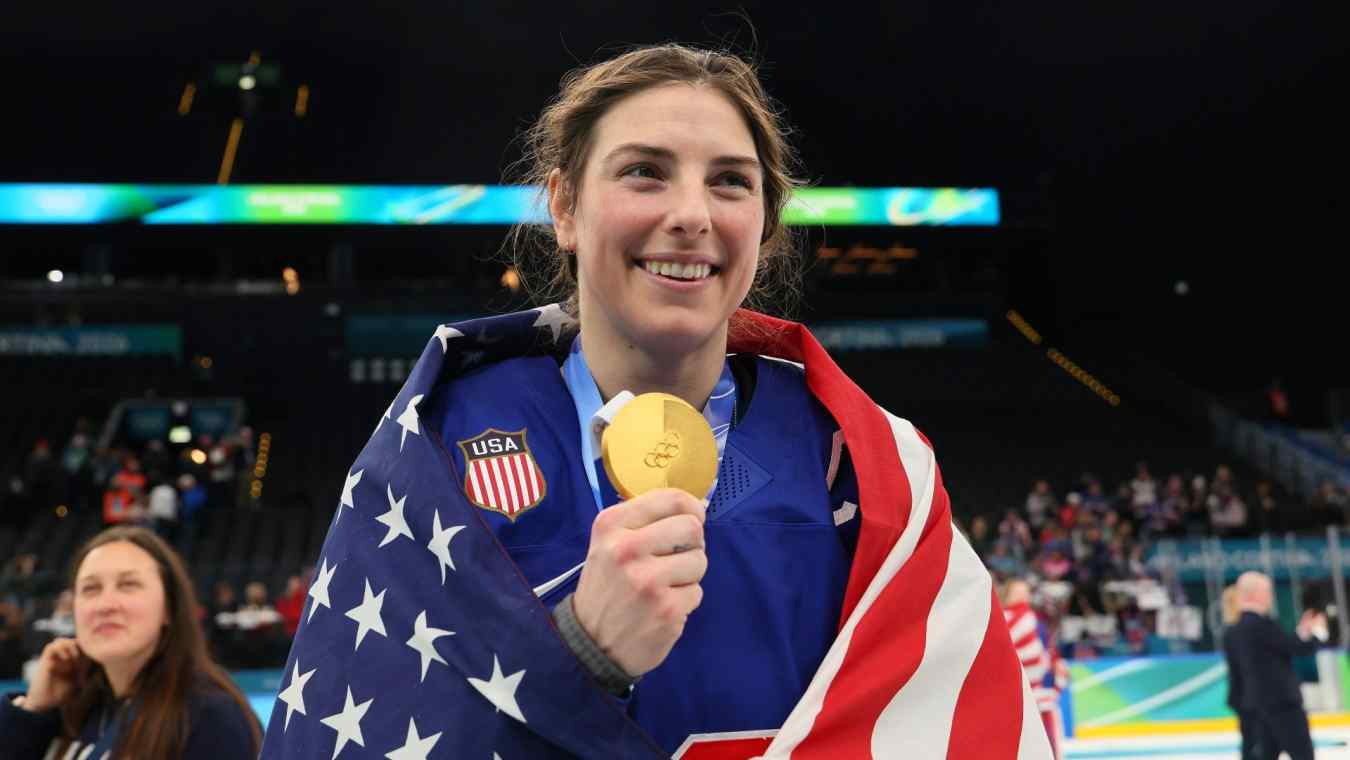 Hilary Knight Wins Olympic Gold Days After Surprise Proposal - HEAVY