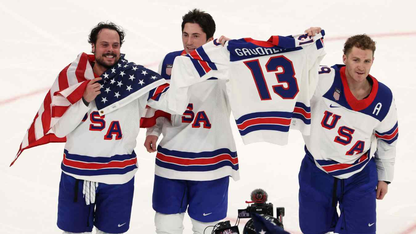 Team USA Men’s Hockey Honors Johnny Gaudreau After Winning Gold Against ...