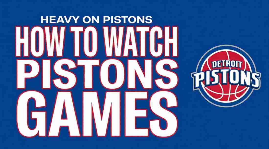 How to Watch Pistons Games Without Cable in 2026 - HEAVY