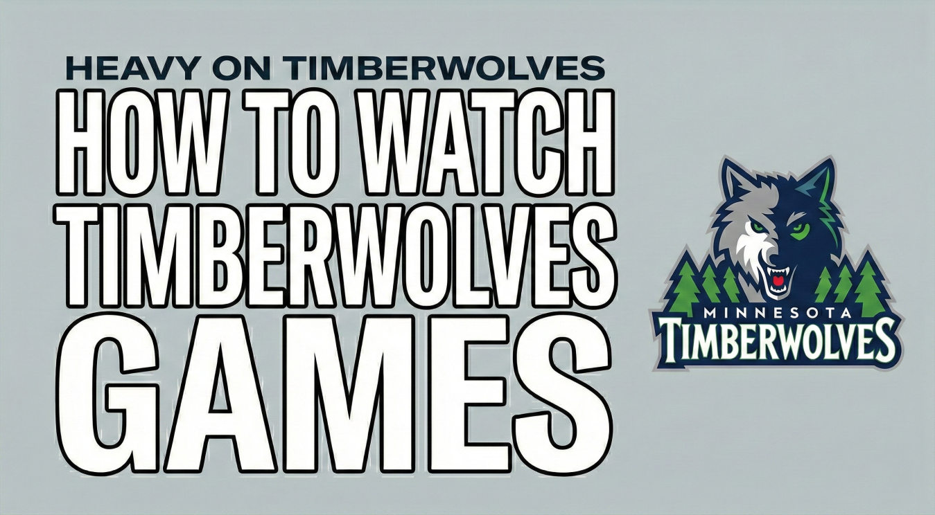 How to Watch Timberwolves Games Without Cable in 2026 - HEAVY