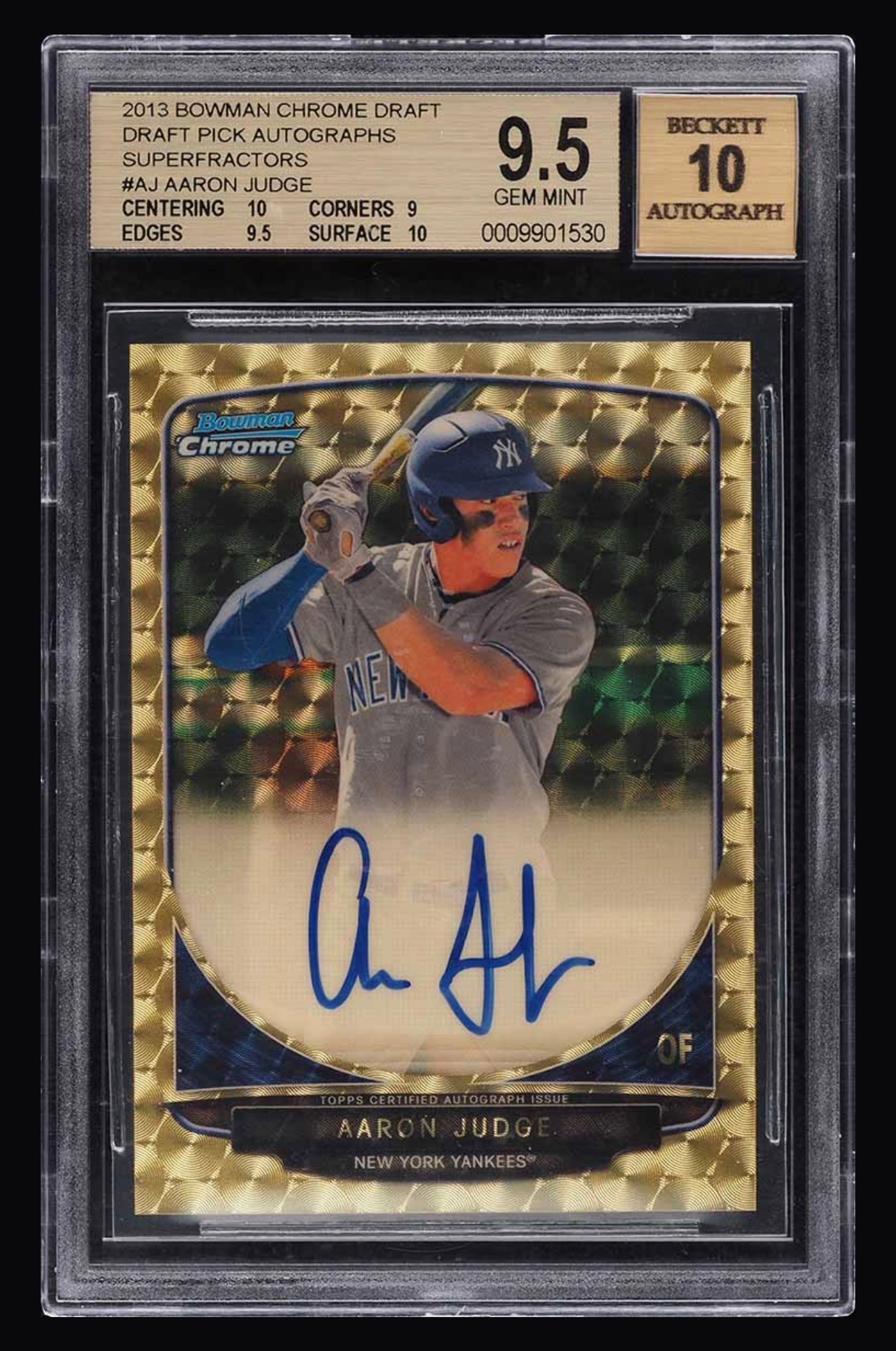 Aaron Judge Card Sale Hits $5.2 Million, Sets Modern Record
