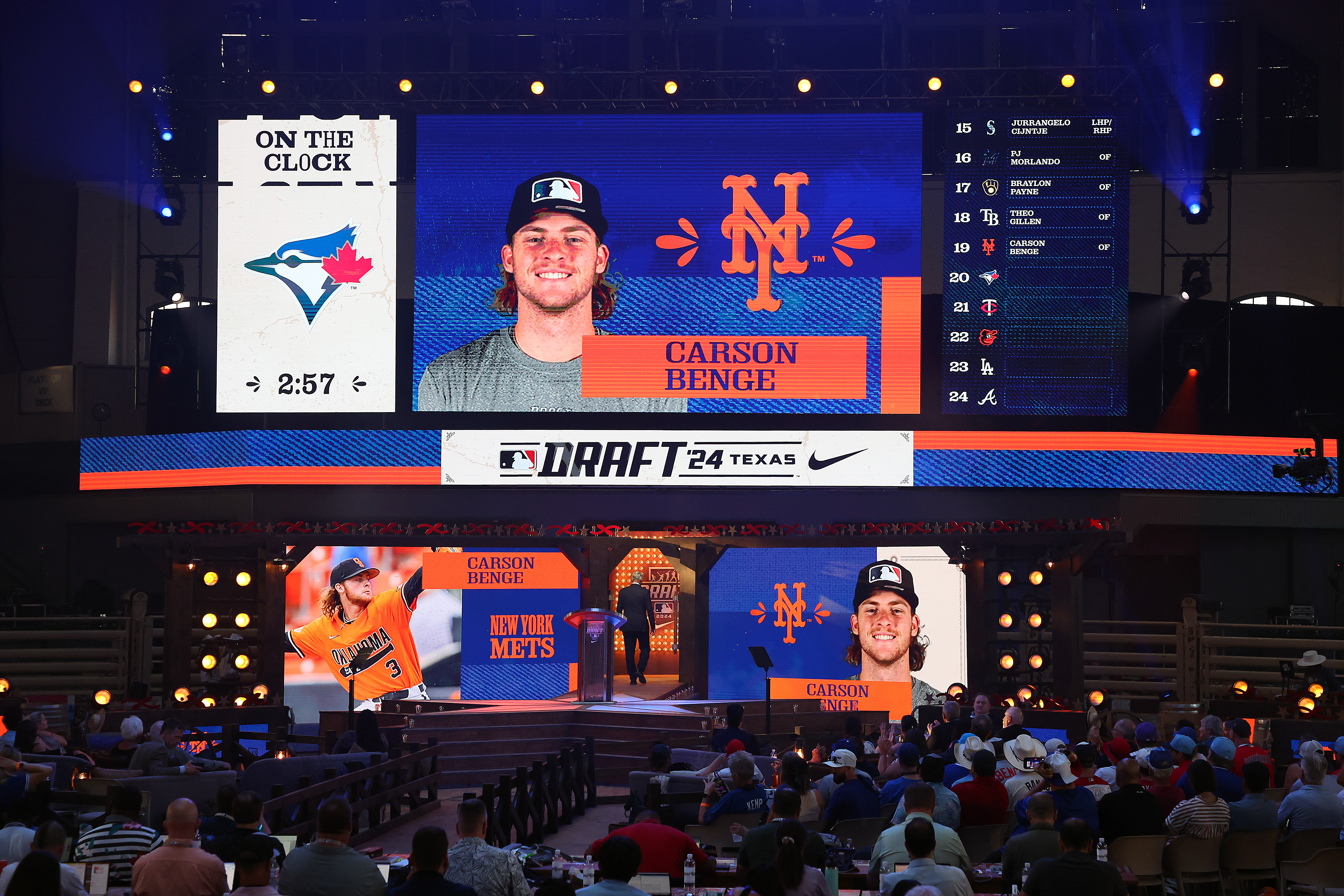 Mets Rookie Carson Benge to Start Opening Day