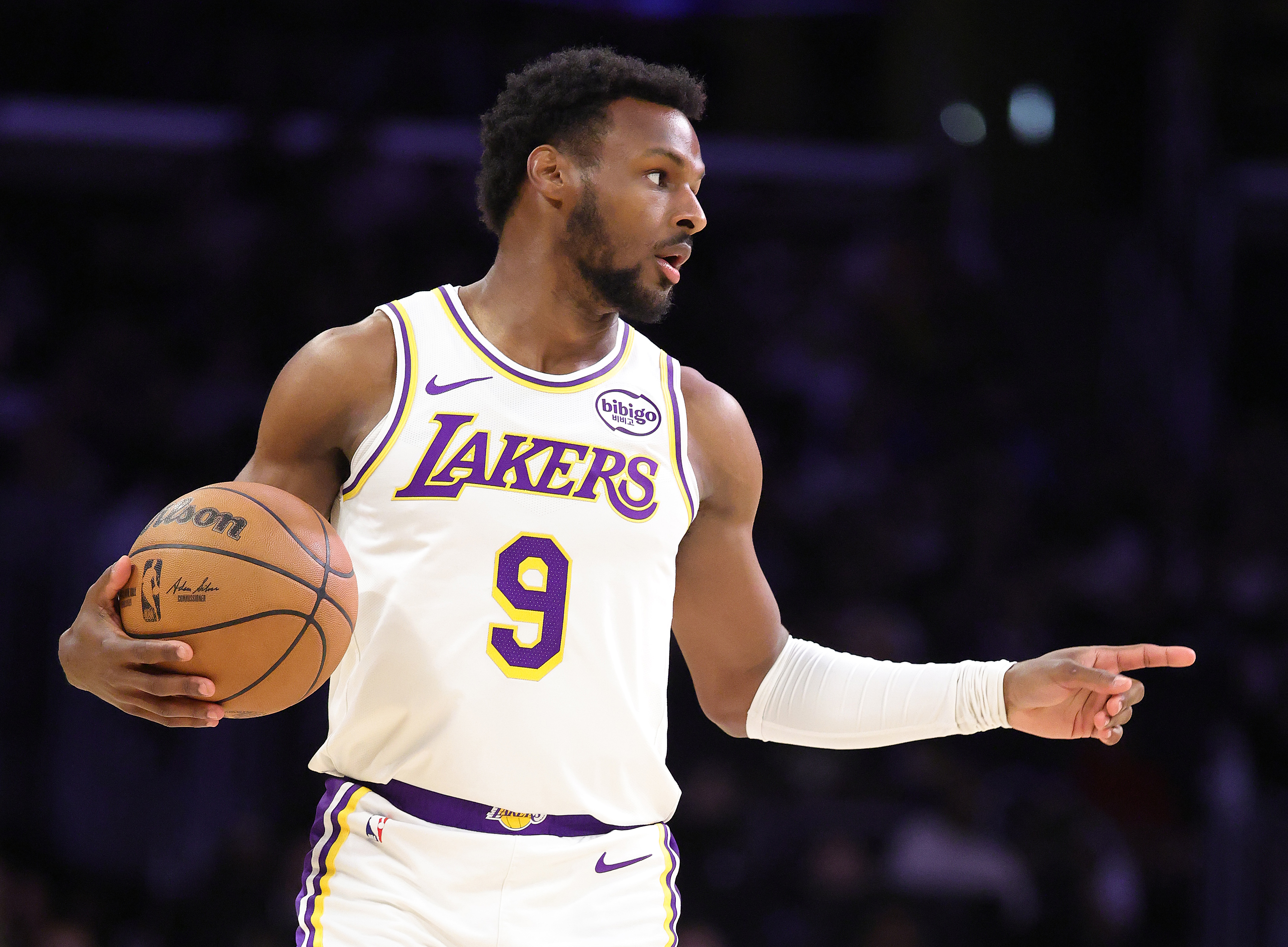 NBA World Reacts To Bronny James' Performance