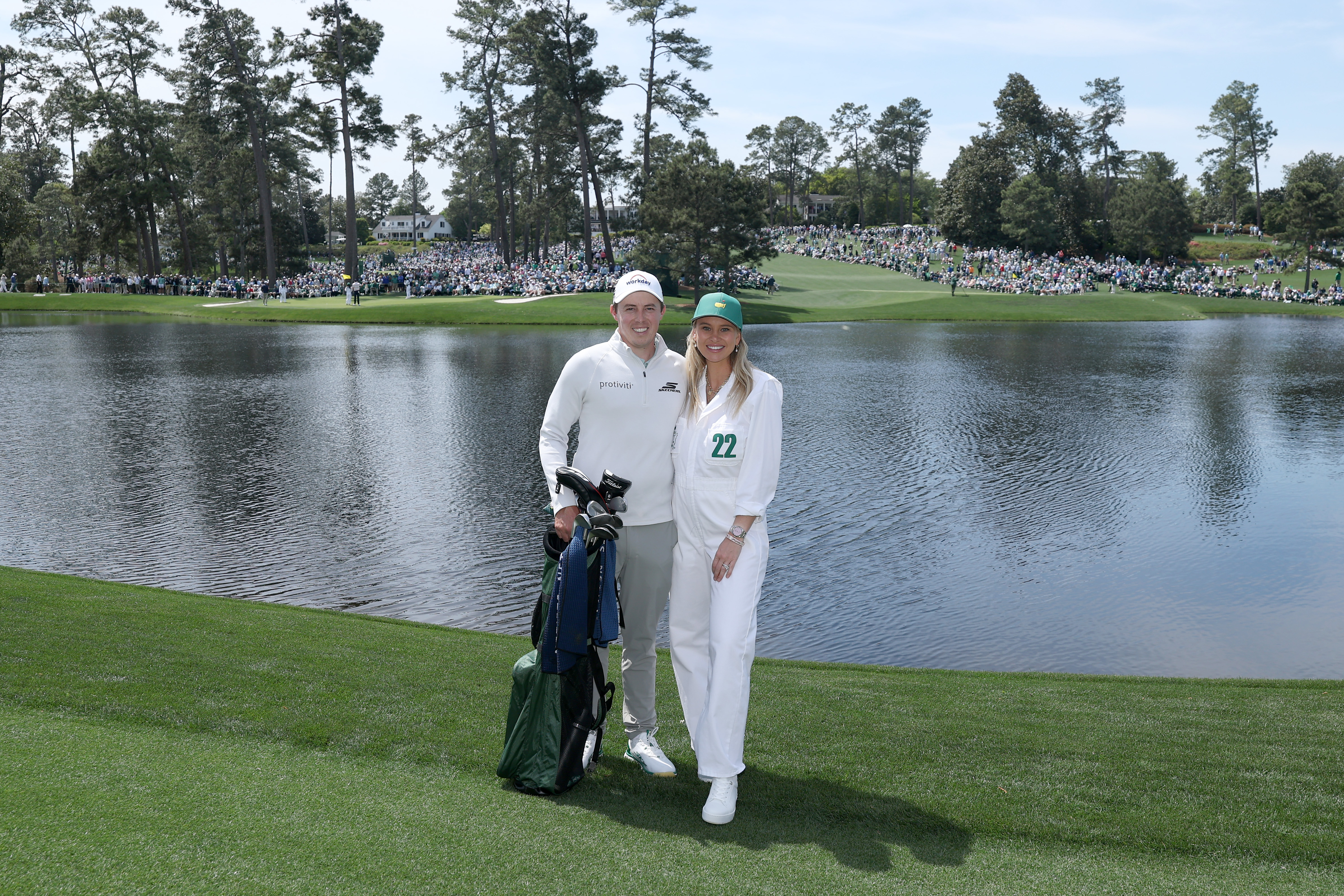 Matt Fitzpatrick's Wife, Katherine, Shows Off Baby Bump